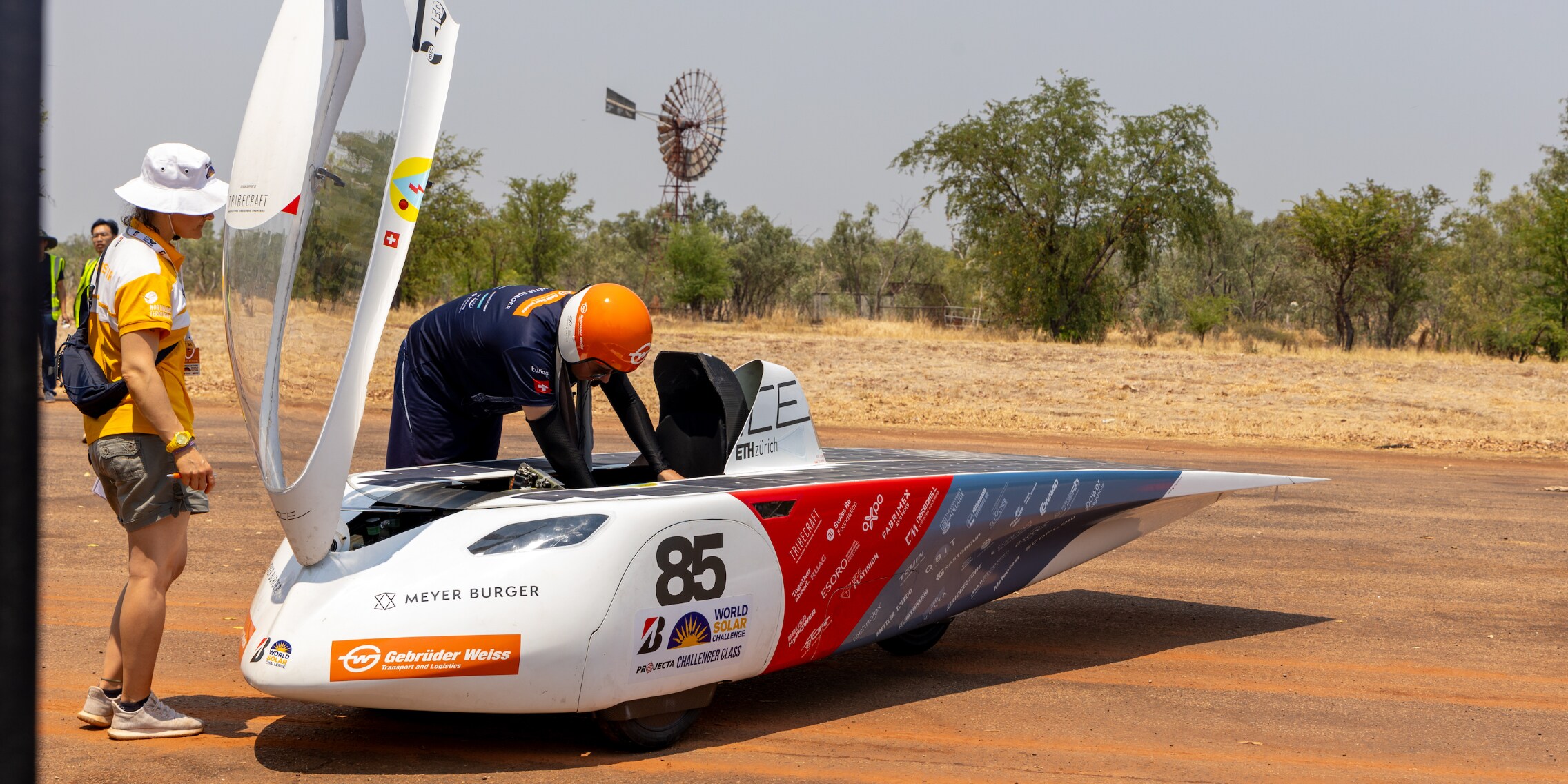 ETH Zurich team in Australia: the self-built solar car is rolling ...